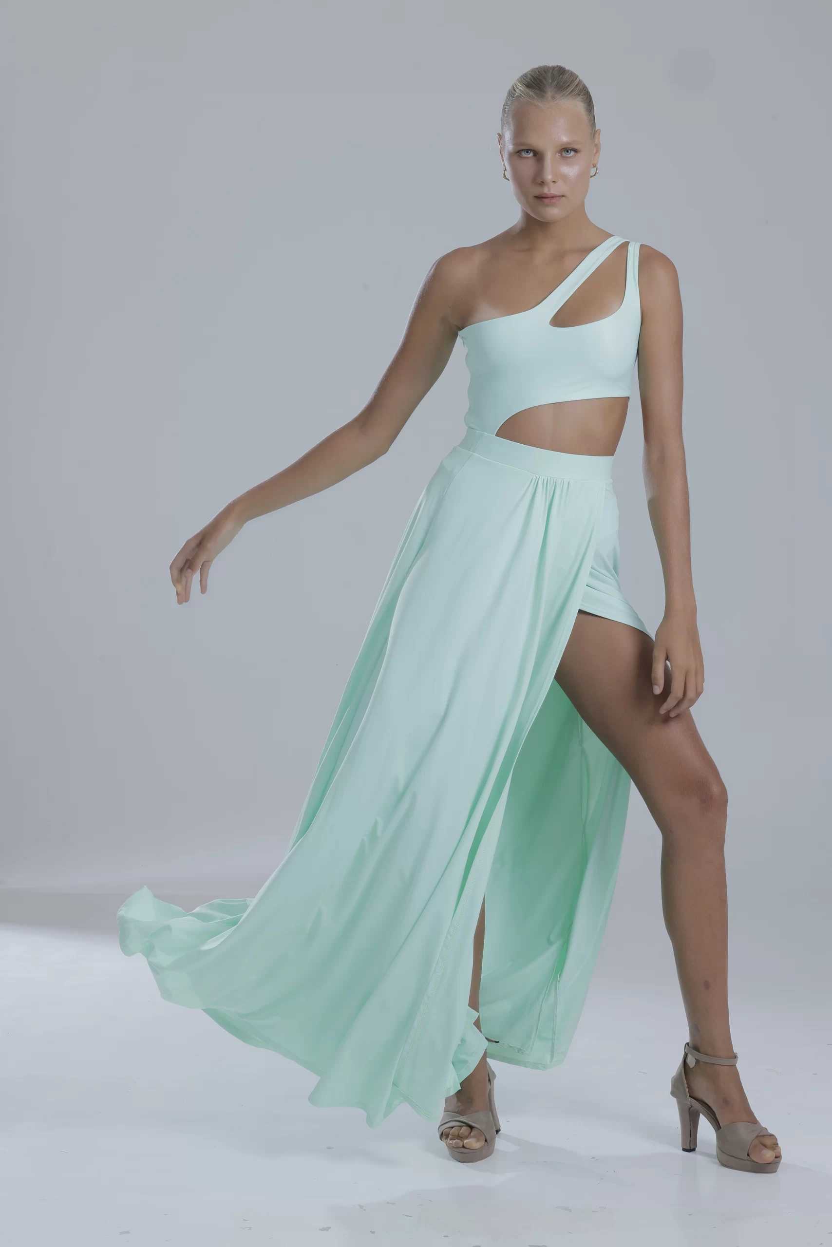 Water Nymph Set in Mint - Azarya Clothing